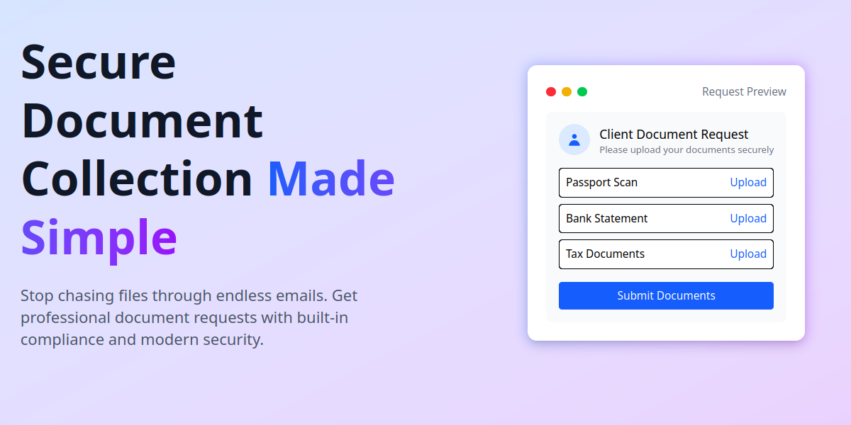 SharpFiles - Secure Document Collection
